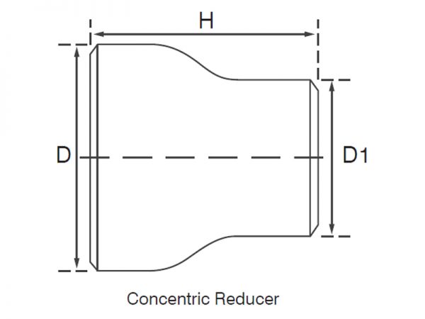 CONCENTRIC REDUCERS - Kiah Metallurgy